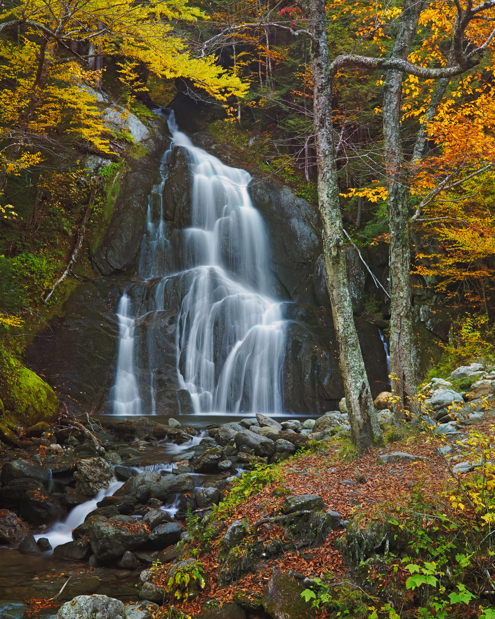 Moss Glen Falls Green Mountain National Forest Vermont Fine Art Moss Glen Falls Green Mountain National Forest Vermont Fine Art